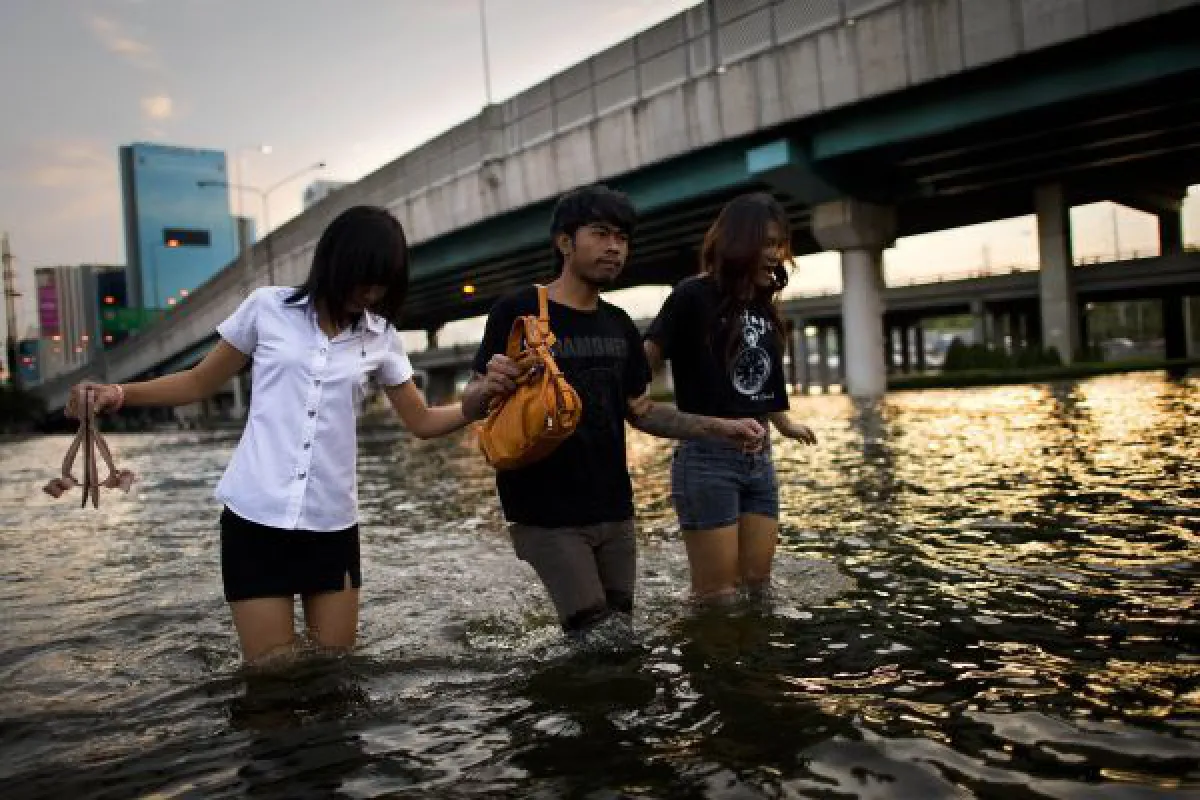Life during the floods