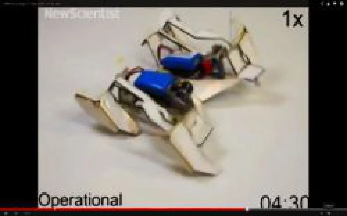 Origami robot: Folds, unfolds like transformers