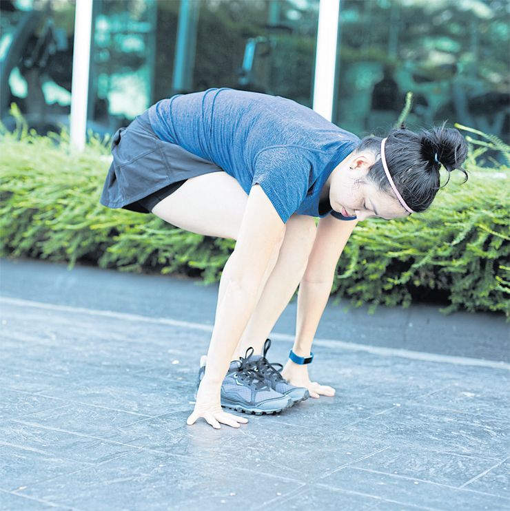 Pre Run Yoga : Dynamic Low Lunge Pose