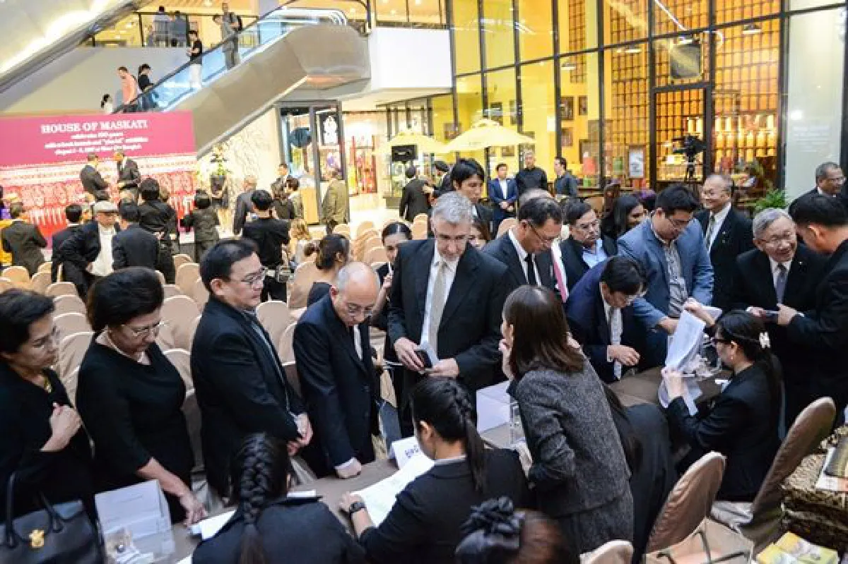 บรรยากาศวันเปิดงานนิทรรศการ "House of Maskati"