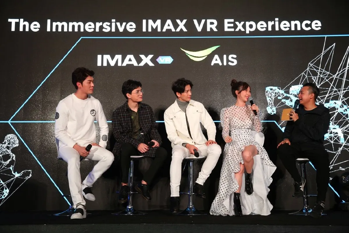 เหล่าคนดังร่วมสัมผัสประสบการณ์ใหม่เทคโนโลยีเสมือนจริง “AIS IMAX VR”