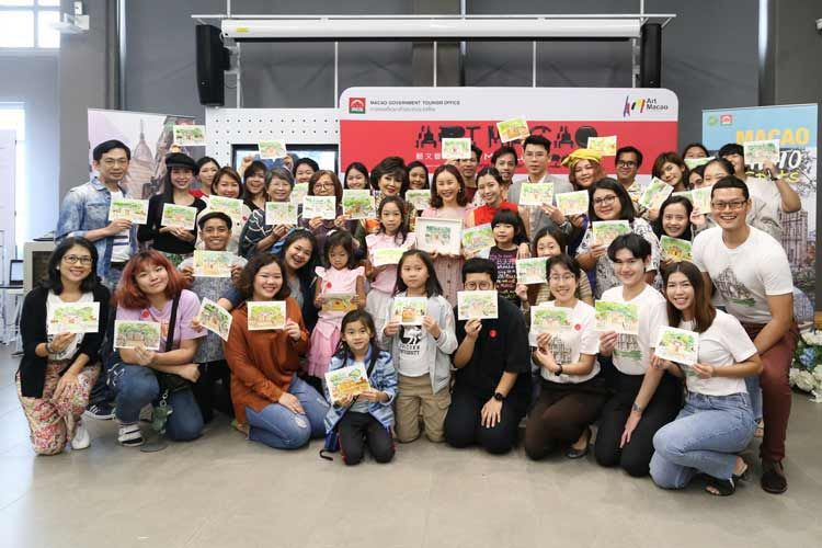 การท่องเที่ยวมาเก๊า จัดกิจกรรม “Art Macao Workshop” เชิญ “ครูโต ม.ล.จิราธร” ถ่ายทอดงานศิลป์ ผ่าน ...