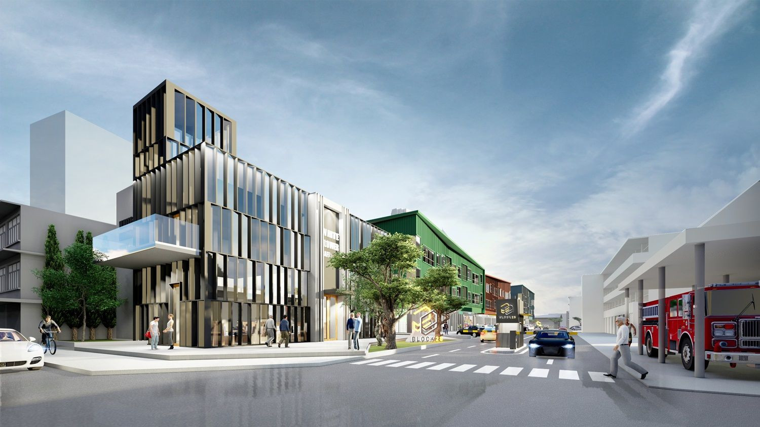 สำนักงานจัดการทรัพย์สินจุฬาฯสร้าง"Block 28"ย่านธุรกิจใหม่ใจกลางเมือง