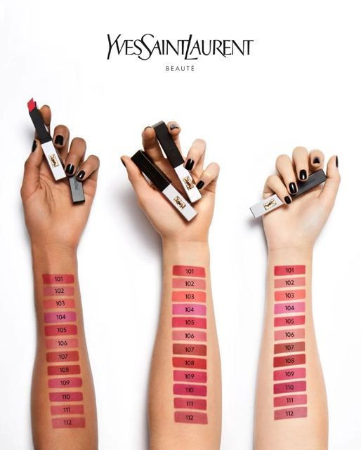 YSL เปิดตัว Rouge Pur Couture The Slim Sheer Matte ลิปแมตต์บางเบาไม่ตก ...