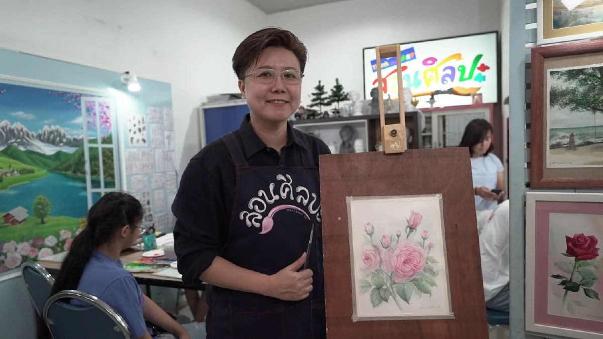 สอนศิลปะ Think About Art@Major Pinklo ทุนทักษะxประสบการณ์ สร้างกิจการ ...