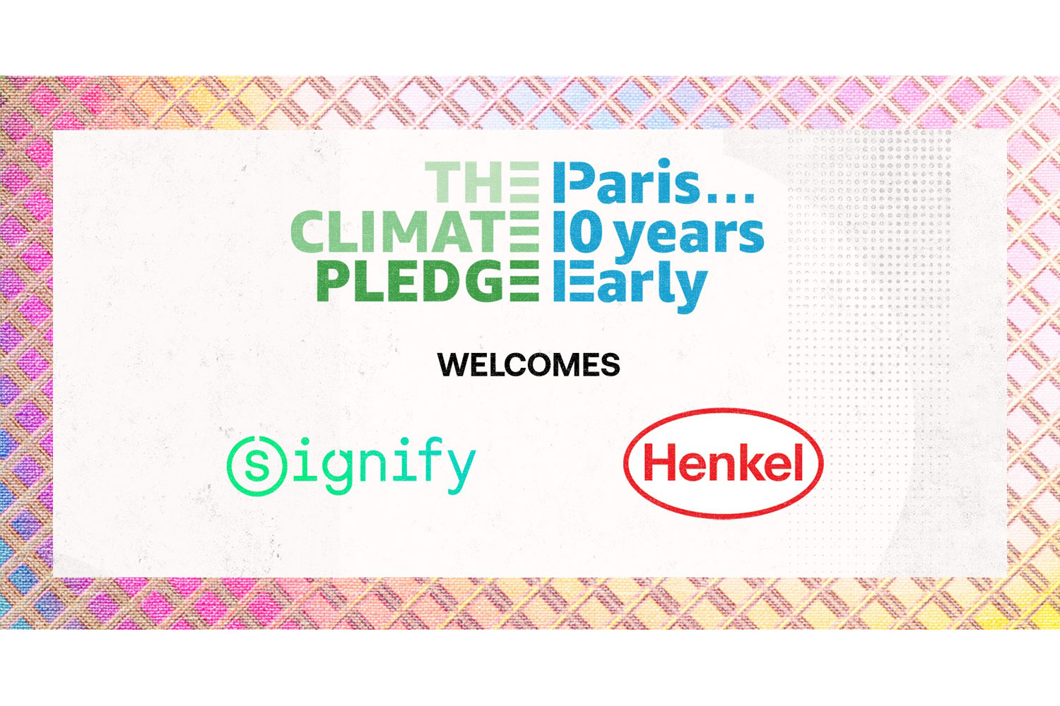 เฮงเค็ล เข้าร่วม The Climate Pledge โดย Amazon และ Global Optimism