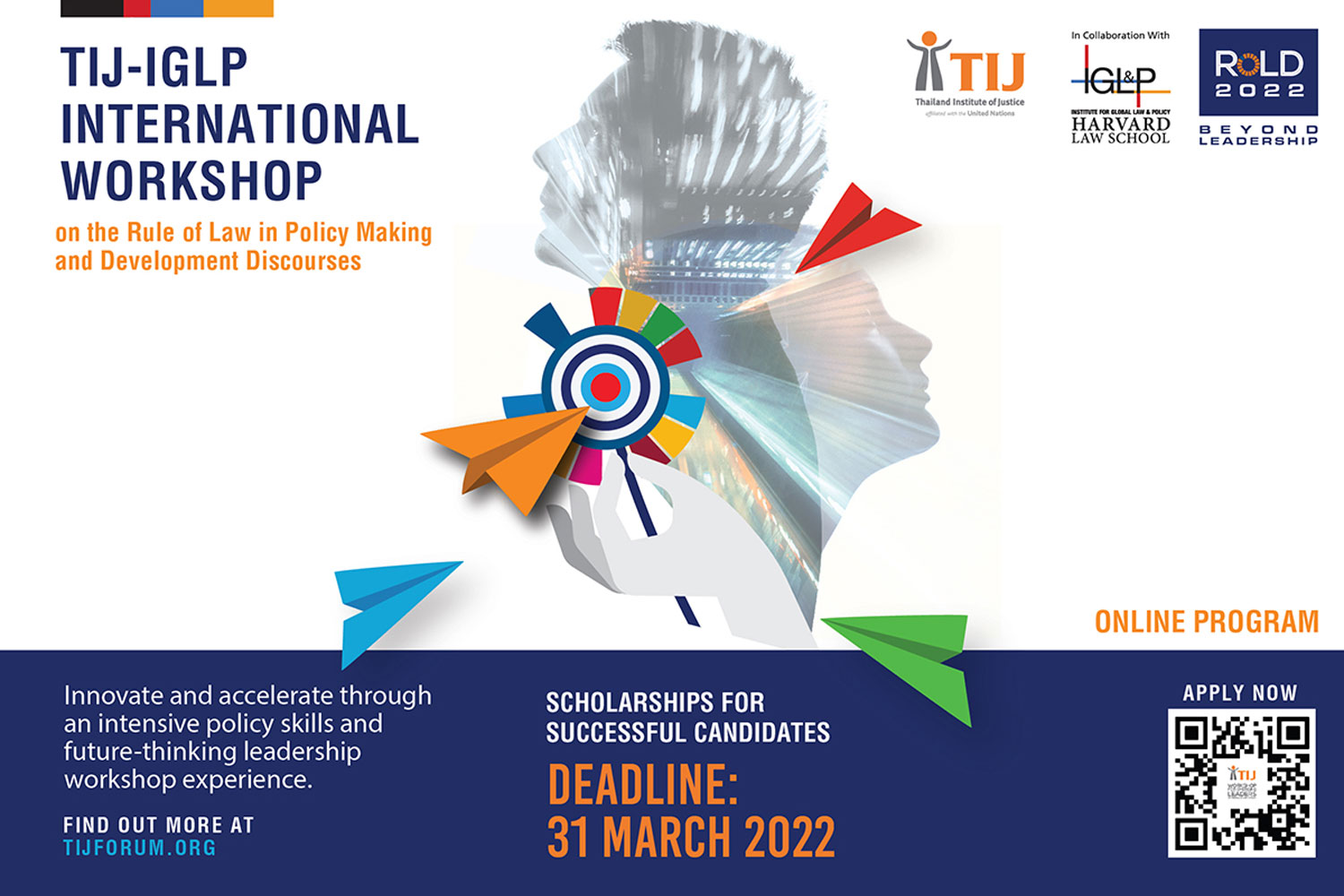 TIJ เปิดรับสมัครผู้นำรุ่นใหม่ร่วมหลักสูตร TIJ-IGLP International ...