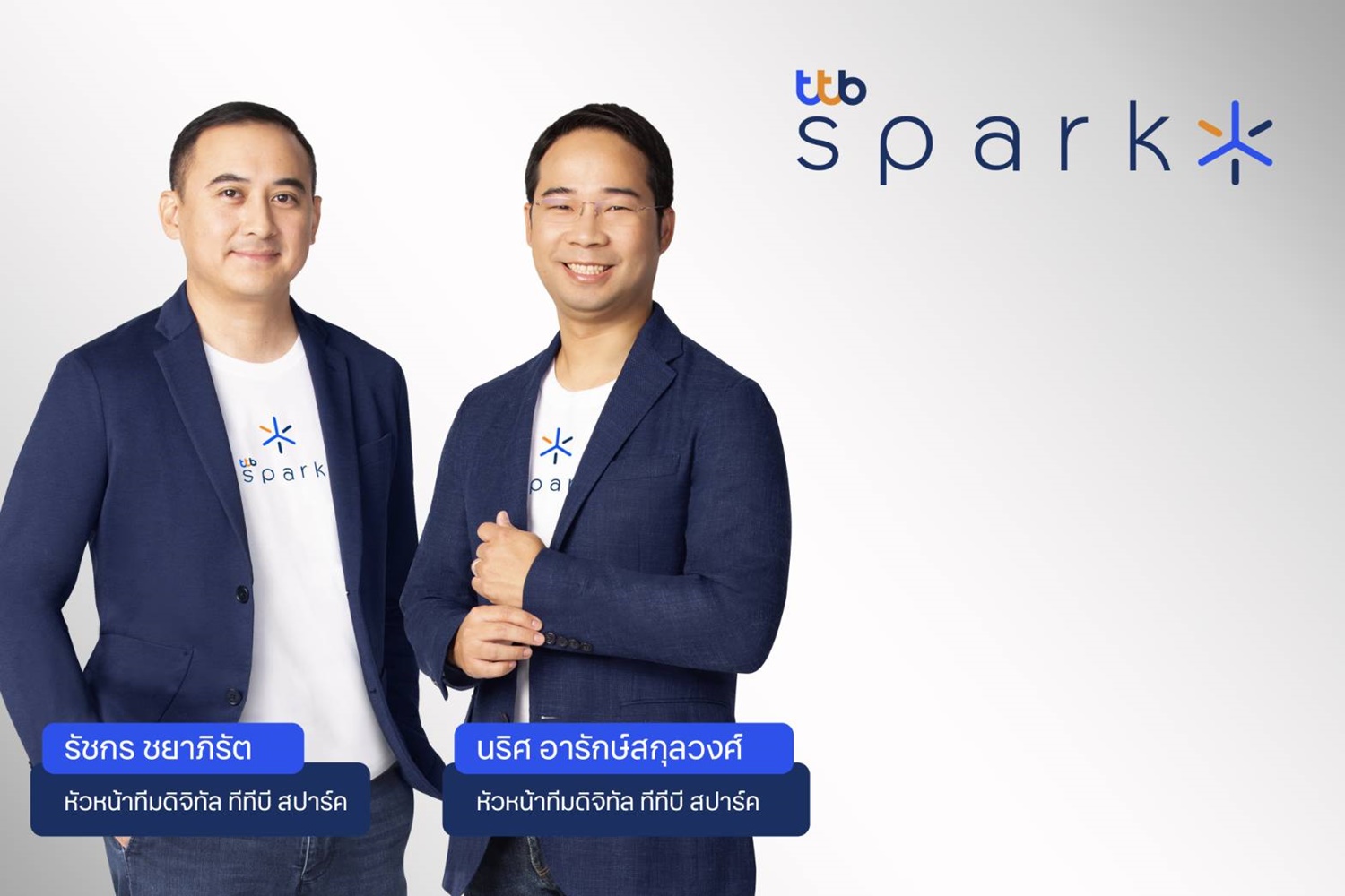 ทีเอ็มบีธนชาต เผย 2 ผู้บริหารรุ่นใหม่ นำทีม ttb spark