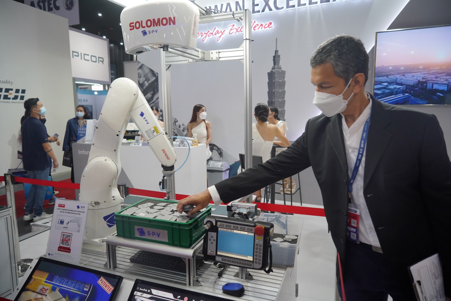 ไต้หวันเปิดพาวิเลียน Taiwan Excellence กลางงาน Manufacturing Expo 2022