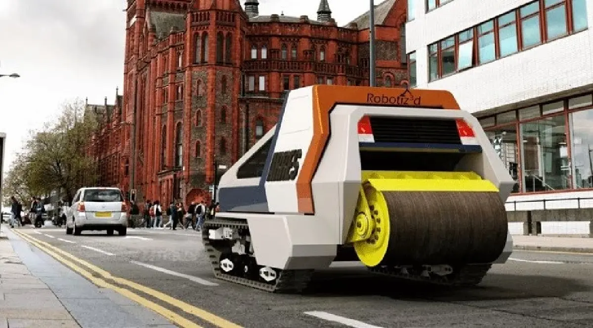 หมดปัญหาถนนเป็นหลุมบ่อกับ ARRES หุ่นยนต์ซ่อมถนนอัตโนมัติ