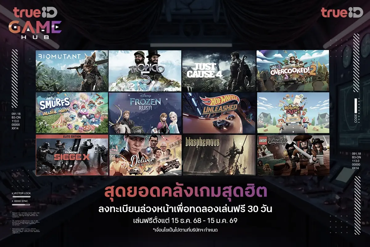 TrueID Game Hub เปิด Open Beta! ยอดเล่นพุ่ง 15 ล้านครั้งใน 3 วัน