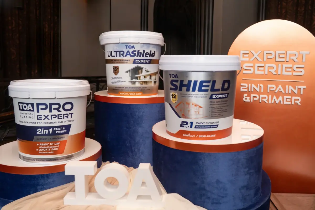 TOA เปิดตัวสีพร้อมใช้ ‘TOA EXPERT SERIES’ ทนสูงสุด 15 ปี รายแรกในไทย
