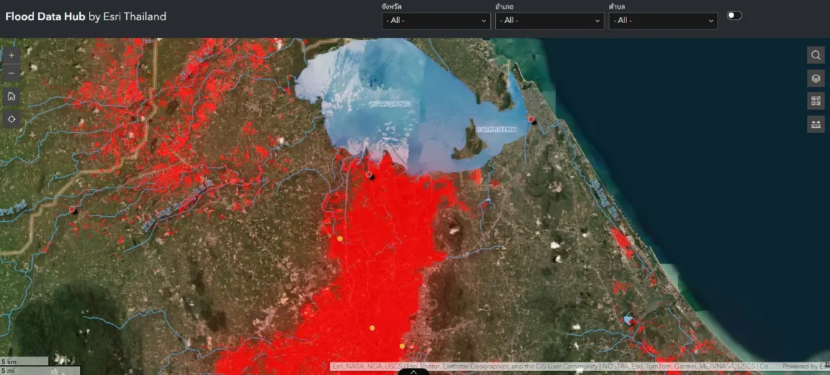 AI Flood Simulation x GIS อ่านอนาคตน้ำท่วมได้แม่นยำอย่างไร?