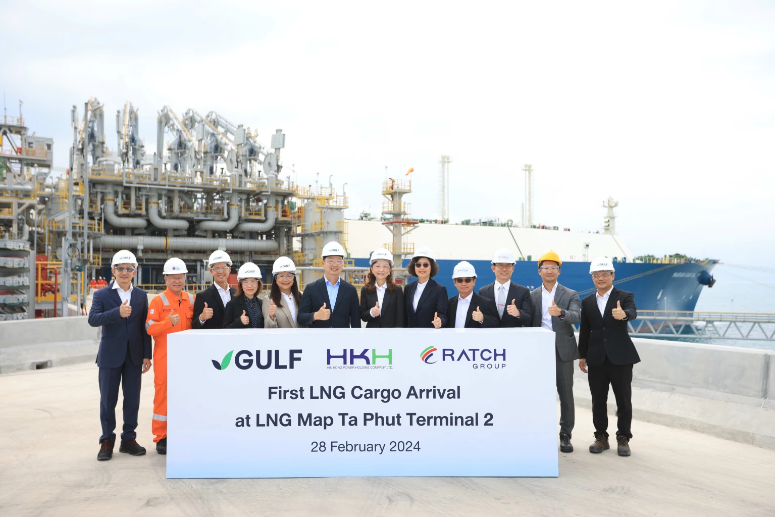 RATCH และ GULF นำเข้า LNG ป้อนโรงไฟฟ้าหินกอง ตามนโยบายเปิดเสรีก๊าซธรรมชาติ