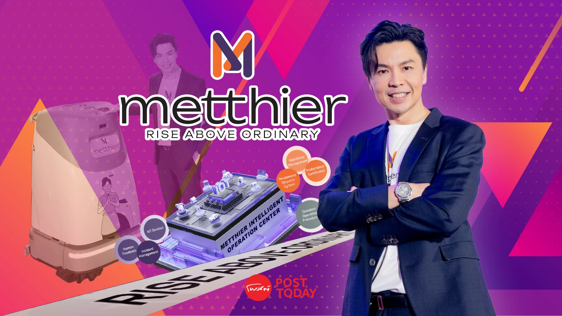 เปิดตัว Metthier ผู้ให้บริการระบบ Smart Facility Management รายแรกของไทย
