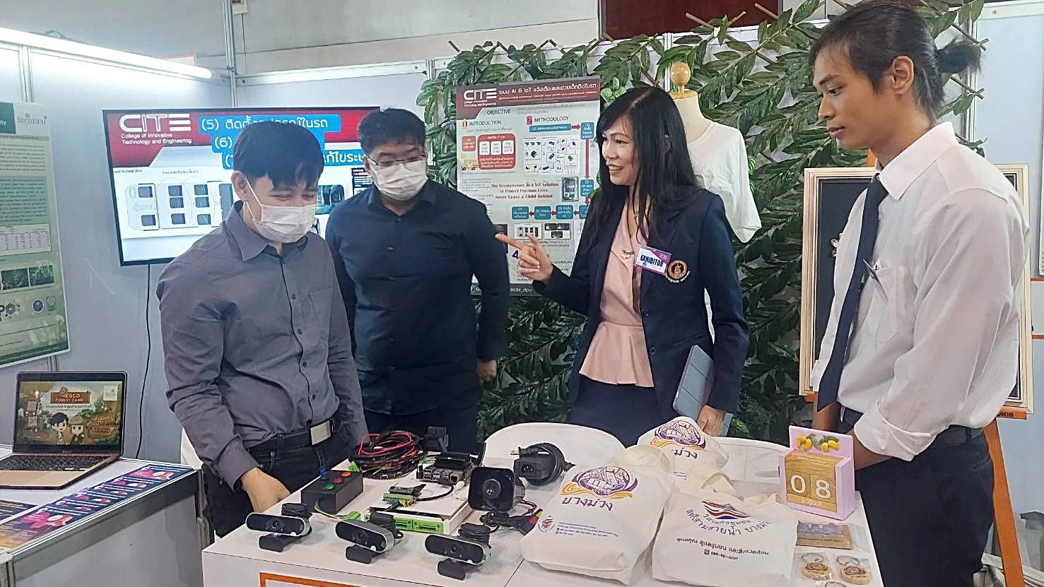 ‘CITE DPU’พัฒนาAI & IoT แจ้งเตือนช่วยเด็กติดในรถลดสูญเสีย