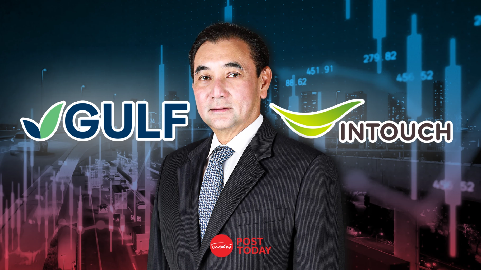 GULF และ INTUCH ประกาศควบรวมกิจการ เล็งตั้งบ.ใหม่ไตรมาส 2/68