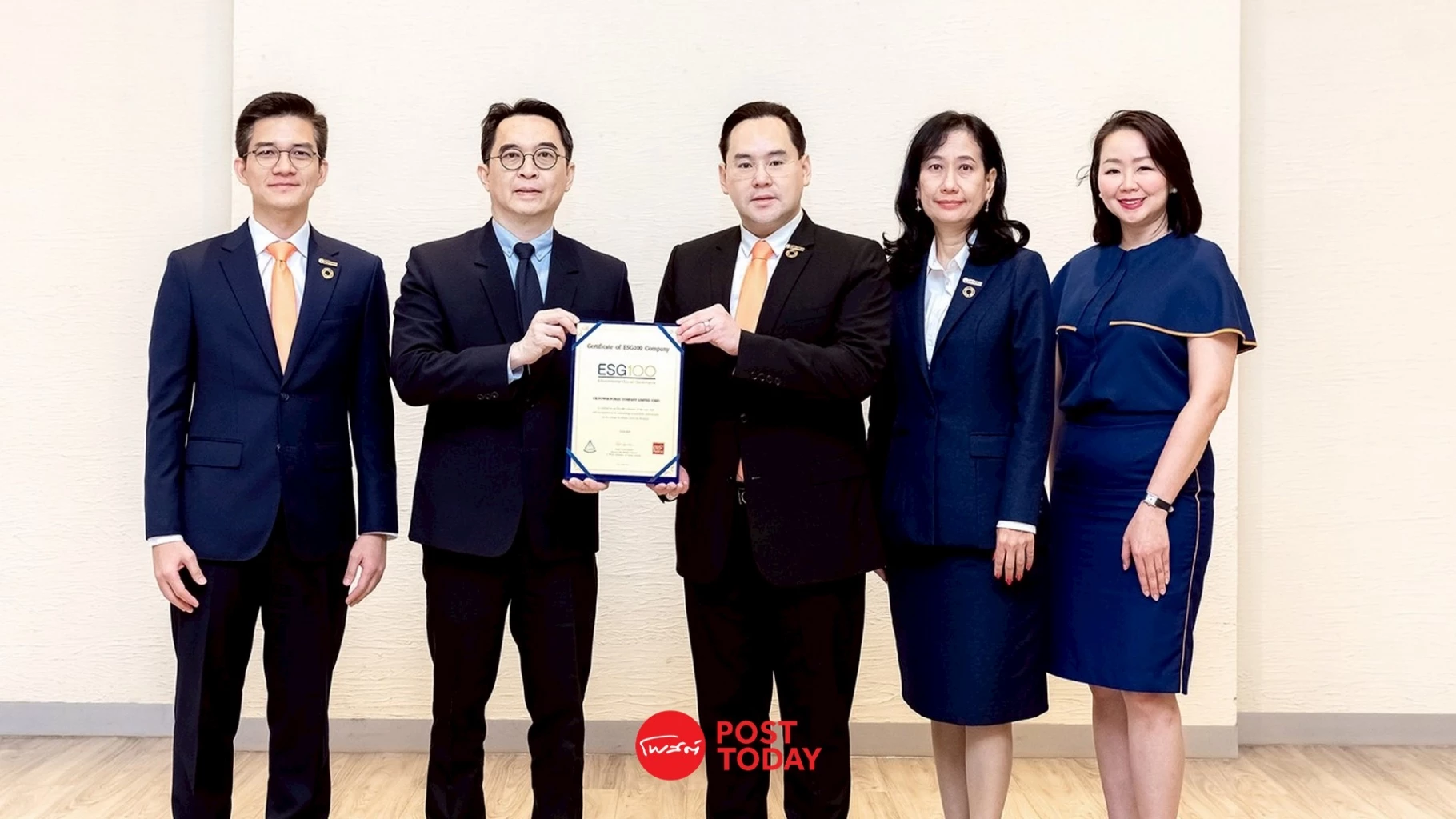 CKP ติดทำเนียบหุ้น ESG100 ต่อเนื่องเป็นปีที่ 4 ภายใต้กลยุทธ์ "C-K-P"