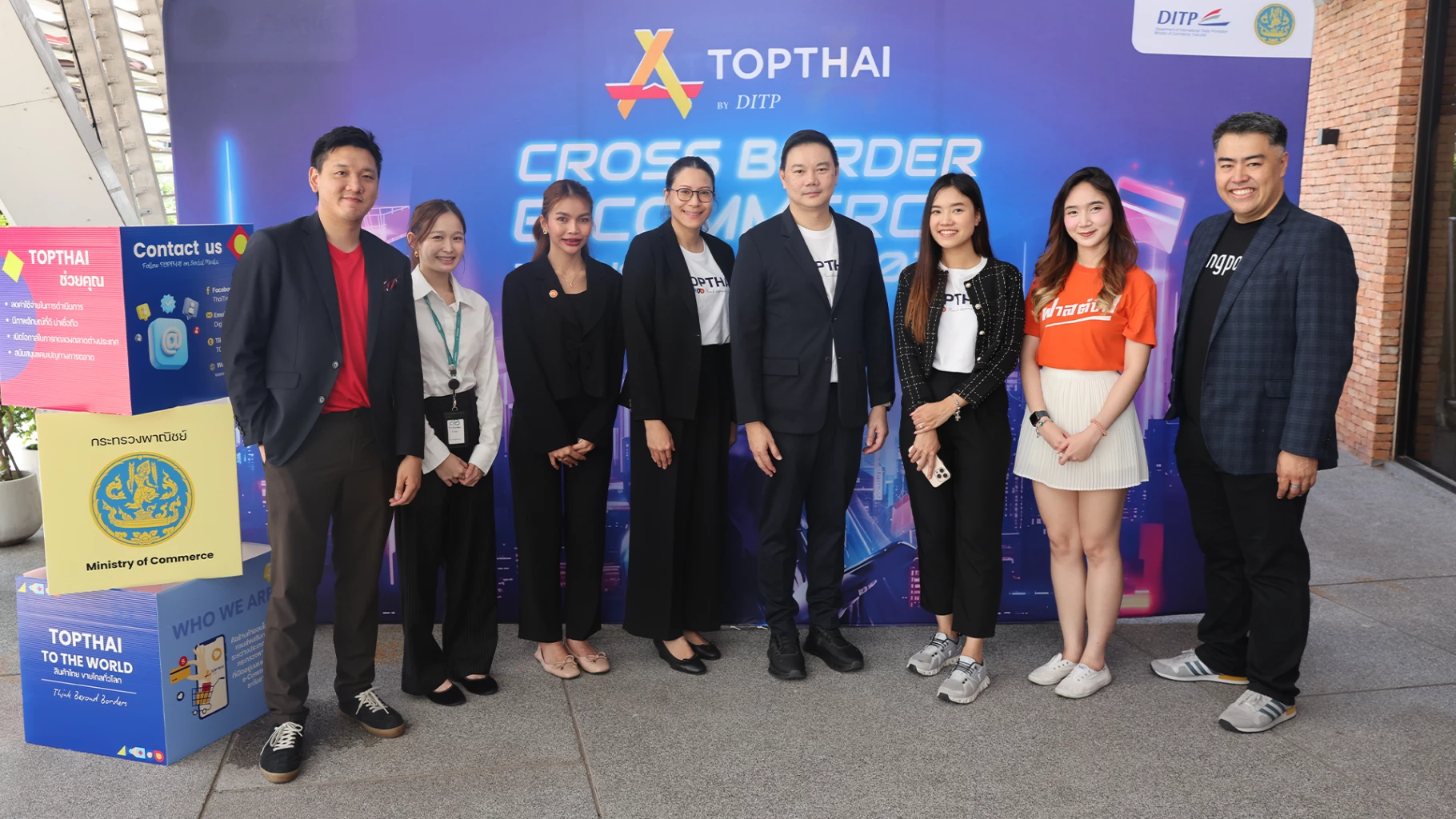 DITP จับมือ 3 แพลตฟอร์มพันธมิตรโครงการร้าน TOPTHAI บุกแดนอีสาน