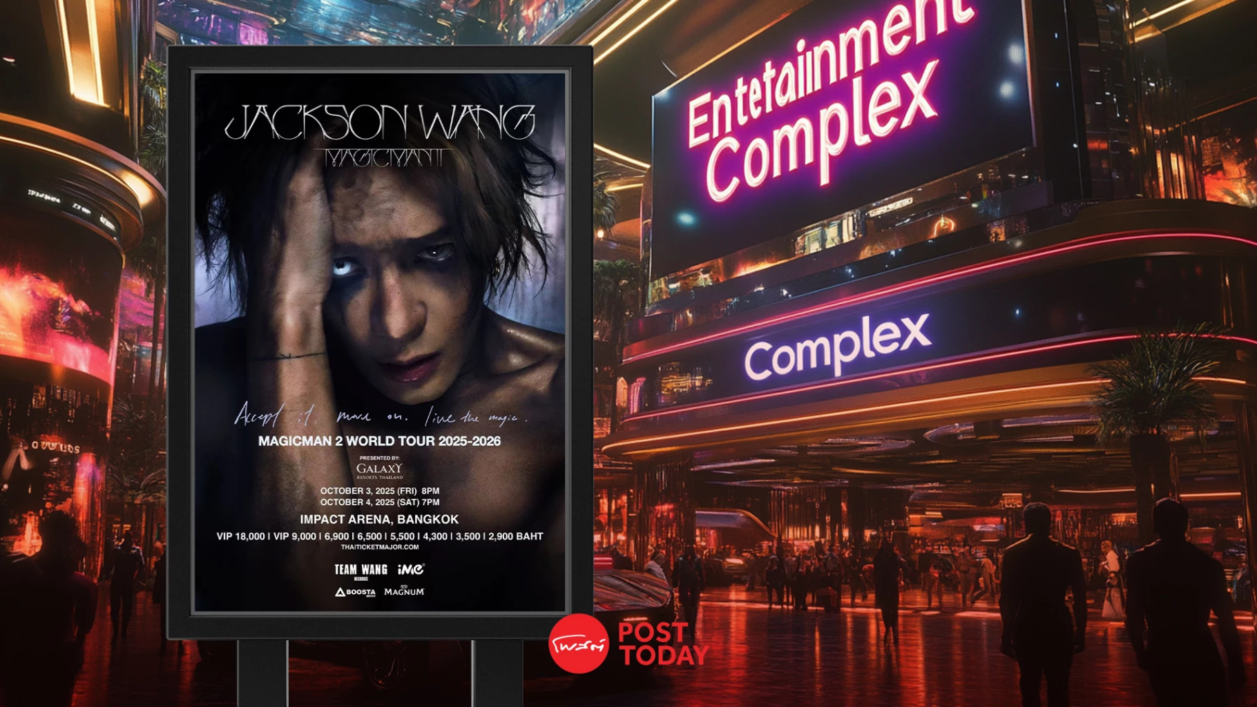 Jackson Wang “MAGICMAN 2” ปรากฏการณ์บันเทิงระดับโลกในไทย-มาเก๊า