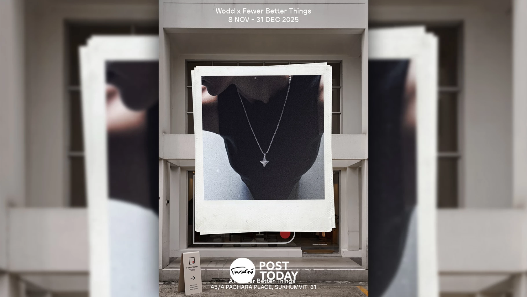 Wodd X Fewer Better Things ประติมากรรมขนาดย่อมสวมใส่ได้